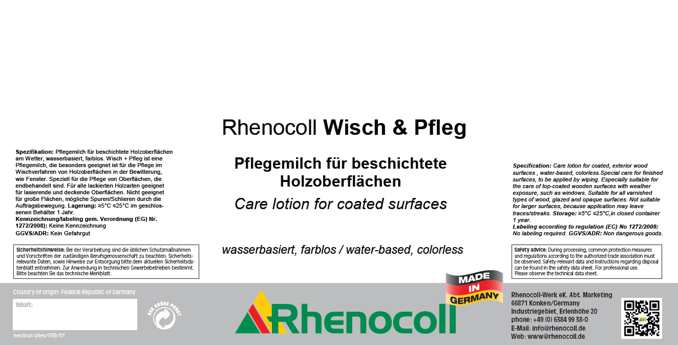 Rhenocoll Wisch + Pfleg
